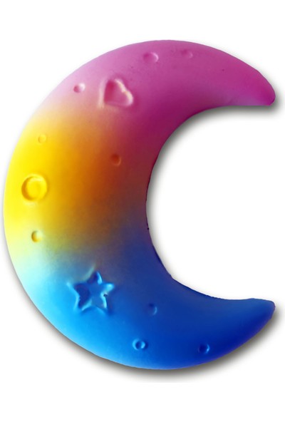 Playseba Rengarenk Ay Squishy 7 cm Sık Bırak Kokulu Sukuşi Playseba Rengarenk Ay Squishy 7 cm Sık Bırak Kokulu Sukuşi