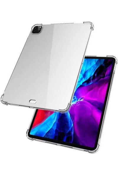 Apple iPad Pro 11 1. / 2. Nesil Kılıf Darbelere Dayanıklı Şeffaf Kapak A2228 A2068 A2230 A2231