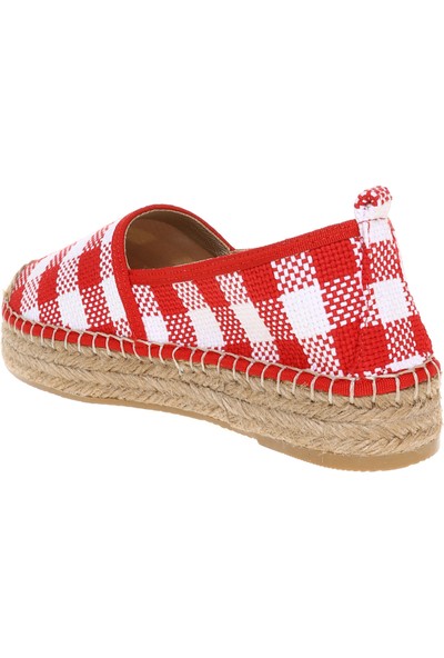 Fabrika Espadril, 40, Kırmızı