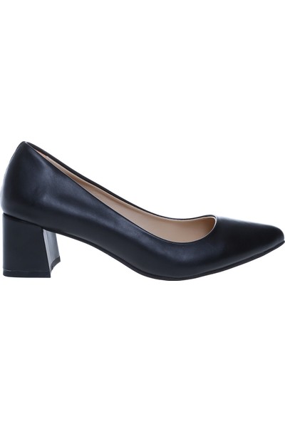 Fabrika GENOVA CİLT Siyah Kadın Topuklu Ayakkabı Fabrika GENOVA CİLT Siyah Kadın Topuklu Ayakkabı
