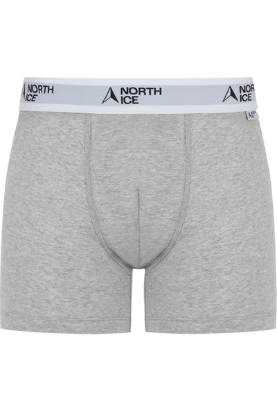 North Ice Gri Melanj Erkek 3''lü Boxer North Ice Gri Melanj Erkek 3''lü Boxer