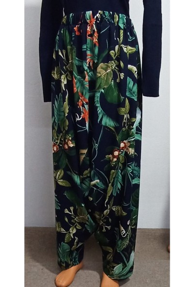 Nurören %100 Viskon Kumaş Şalvar