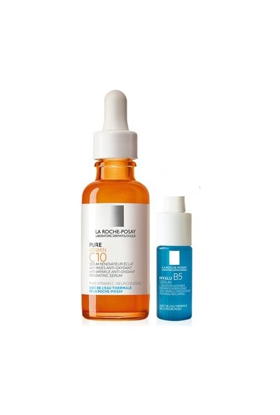 La Roche-Posay Dolgunluk Veren Işıltı Seti C Vitamini Serum 30ML + Hyalu B5 10 ml Serum La Roche-Posay Dolgunluk Veren Işıltı Seti C Vitamini Serum 30ML + Hyalu B5 10 ml Serum
