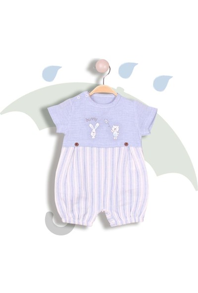 Nono Baby Erkek Bebek Tulum Tavşanlı - Nono Baby - Bebek Tulum - Mavi - 3-6 Ay Nono Baby Erkek Bebek Tulum Tavşanlı - Nono Baby - Bebek Tulum - Mavi - 3-6 Ay