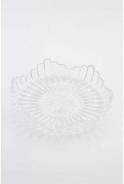 Delisoga Yuvarlak Cam Meyvelik Şeffaf