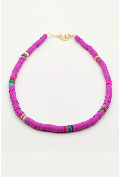 Renkli Fimo Dizi Kolye Renkli Fimo Dizi Kolye