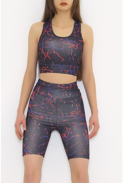 Makri Pazar Digital Takım Siyahdesenli - 9055.1098. Makri Pazar Digital Takım Siyahdesenli - 9055.1098.