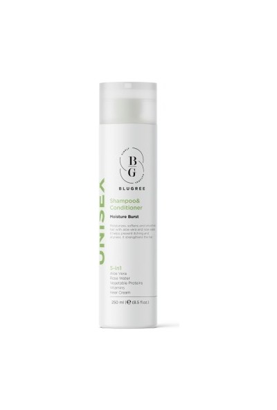Blugree Kuru Saçlara Özel Şampuan ve Saç Kremi 250 Ml.