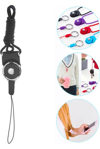 Ally Universal Telefon Boyun Askısı Ipi Telefon Tutucu Boyun Ipi Ally Universal Telefon Boyun Askısı Ipi Telefon Tutucu Boyun Ipi