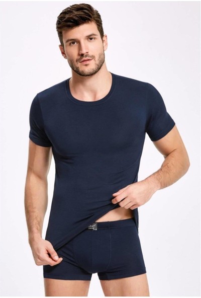 Ilke Erkek Bambu Likralı Boxer 1606 - 3 Adet