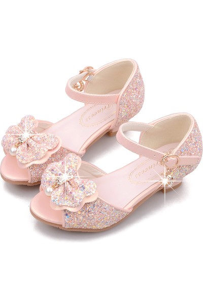 Easy Home Kız Çocuklar Beyaz Şeritler Sandalet (Yurt Dışından) Easy Home Kız Çocuklar Beyaz Şeritler Sandalet (Yurt Dışından)