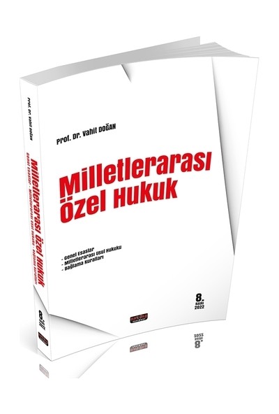 Milletlerarası Özel Hukuk - Vahit Doğan