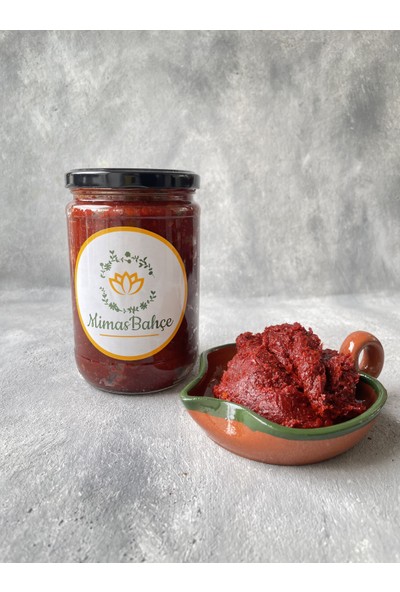 Mimas Bahçe Domates Salçası Ata Tohumu Katkısız.doğal 650 gr