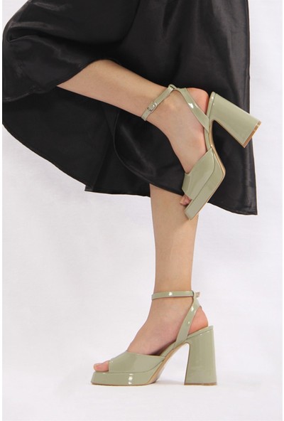 Derimall Kadın Platform Topuklu Ayakkabı PY300027 Derimall Kadın Platform Topuklu Ayakkabı PY300027