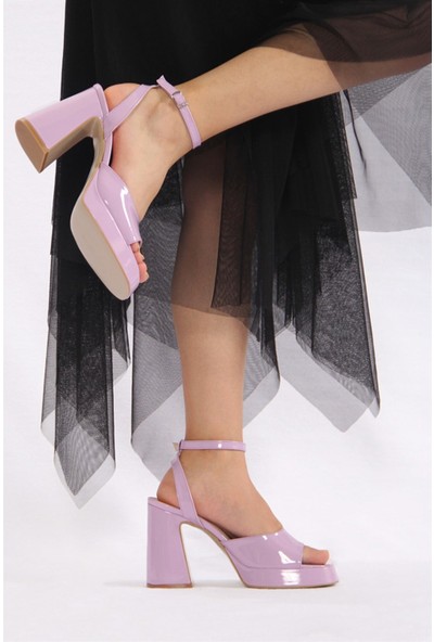 Derimall Kadın Platform Topuklu Ayakkabı PY300027 Derimall Kadın Platform Topuklu Ayakkabı PY300027