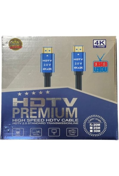 20 M 4K HDMI Kablo