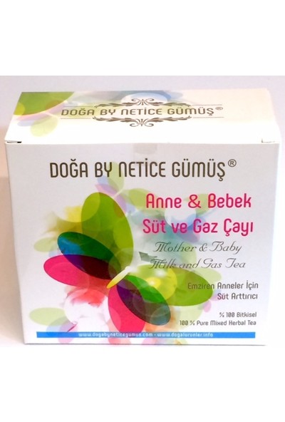 Doğa By Netice Gümüş Anne Bebek Süt ve Gaz Çayı Doga By Netice Gümüş