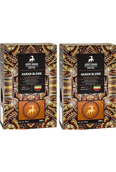 Harar Blend 250 gr x 2 (Toplam : 500 Gr.) Harar Blend 250 gr x 2 (Toplam : 500 Gr.)