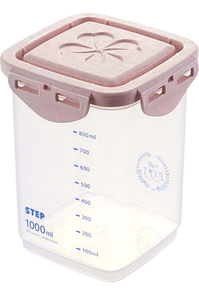 Deyuer 240/650/1000/1800 ml Saklama Kutusu Sağlıklı Kullanımlık Taşınabilir Büyük Kapasiteli Tahıl Depolama Tankı Mutfak Için (Yurt Dışından) Deyuer 240/650/1000/1800 ml Saklama Kutusu Sağlıklı Kullanımlık Taşınabilir Büyük Kapasiteli Tahıl Depolama Tankı Mutfak Için (Yurt Dışından)