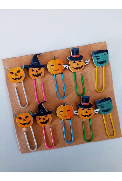 Ermap Balkabağı Cadılar Şekilli Ataş Seti 10LU Ermap Balkabağı Cadılar Şekilli Ataş Seti 10LU