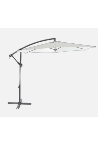 Lorin Banana Şemsiye Muz Ampul Bahçe Şemsiyesi Gölgelik 3 Metre Bahçe Şemsiyesi Gri Lorin Banana Şemsiye Muz Ampul Bahçe Şemsiyesi Gölgelik 3 Metre Bahçe Şemsiyesi Gri