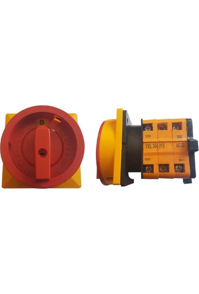 Makmed Opaş 3X16A 1-0-1 Kilitli Enversör Şalter Makmed Opaş 3X16A 1-0-1 Kilitli Enversör Şalter