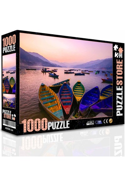 Puzzle Store® Kayık Pazarı 1000 Parça Puzzle Store® Kayık Pazarı 1000 Parça