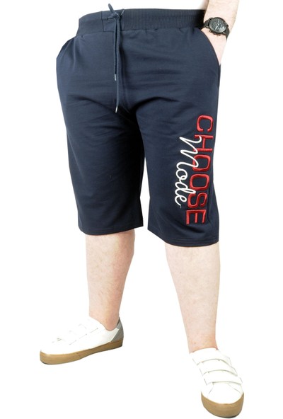 Modexl Büyük Beden Erkek Kapri Choose Mode 22401 Lacivert Modexl Büyük Beden Erkek Kapri Choose Mode 22401 Lacivert