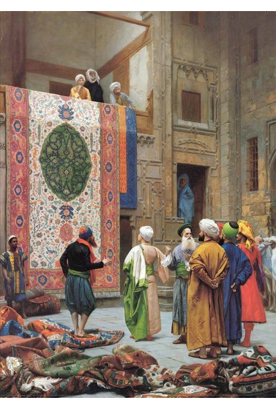 Puzzle Store® Bir Jean-Léon Gérôme Klasiği Halı Tüccarları 1000 Parça Puzzle Store® Bir Jean-Léon Gérôme Klasiği Halı Tüccarları 1000 Parça