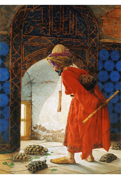 Puzzle Store® Kaplumbağa Terbiyecisi 1000 Parça