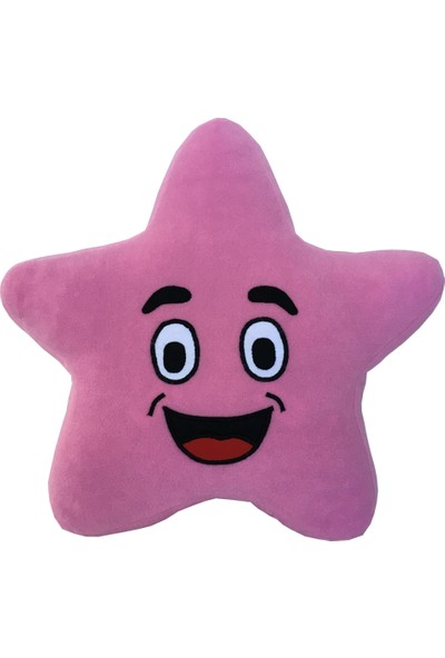 Bcoverart Sarı Yıldız Peluş Yastık