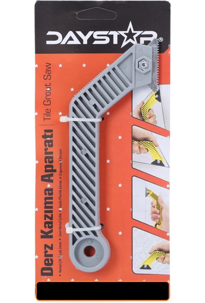 Daystar Derz Dolgu Kazıyıcı - Çelik Uç Derz Dolgu Aparatı Yedekli Daystar Derz Dolgu Kazıyıcı - Çelik Uç Derz Dolgu Aparatı Yedekli