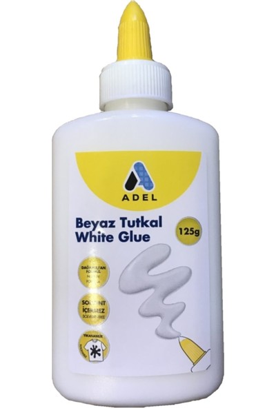 Beyaz Tutkal 125 gr Büyük Yeni Beyaz Tutkal 125 gr Büyük Yeni