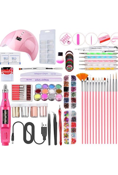 Buyfun Buyfun Manikür Kiti Tırnak Uv L-Ed Lamba Tırnak Matkap Makinesi (Yurt Dışından) Buyfun Buyfun Manikür Kiti Tırnak Uv L-Ed Lamba Tırnak Matkap Makinesi (Yurt Dışından)