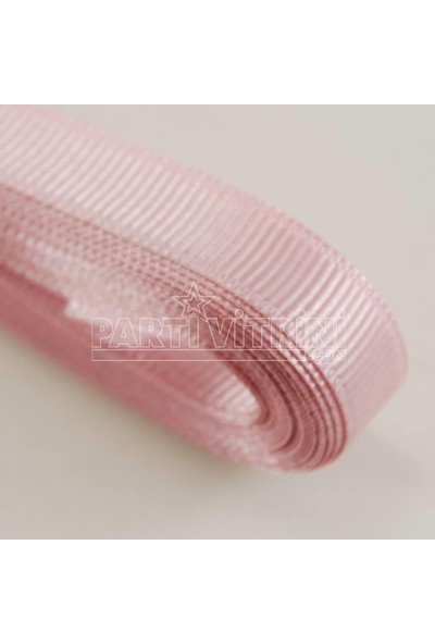 Parti Vitrini Pembe Grogren Kurdela 1 Cm. x 10 Metre Parti Vitrini Pembe Grogren Kurdela 1 Cm. x 10 Metre