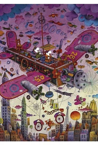 Heye Puzzle Heye Fly With Me! Guillermo Mordillo - 1000 Parçalık Puzzle
