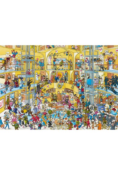 Heye Puzzle Heye 1000 Parça Schöne Otel Hayatı Puzzle