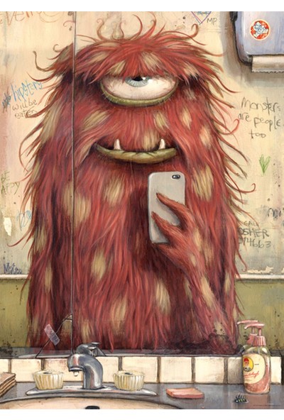 Heye Puzzle Heye 1000 Parça Zozoville Özçekim Puzzle - Selfie