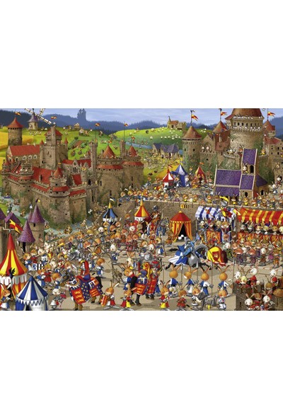 Heye Puzzle Heye 1000 Parça Tavşan Savaşları Karikatür Puzzle - François Ruyers Heye Puzzle Heye 1000 Parça Tavşan Savaşları Karikatür Puzzle - François Ruyers