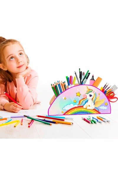 Notpa Ahşap Yıldızlı Unicorn Desenli Gökkuşağı Kalemlik Çocuklar Için Masaüstü Kalemlik Kalem Kutusu Organizer 61 Notpa Ahşap Yıldızlı Unicorn Desenli Gökkuşağı Kalemlik Çocuklar Için Masaüstü Kalemlik Kalem Kutusu Organizer 61