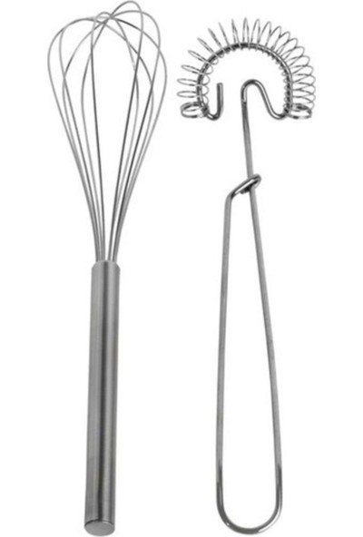 Queen's Kitchen İkili Metal Çırpıcı Seti Queen's Kitchen İkili Metal Çırpıcı Seti