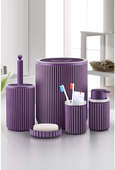 Queens Kitchen 5'li Banyo Seti Queens Kitchen 5'li Banyo Seti