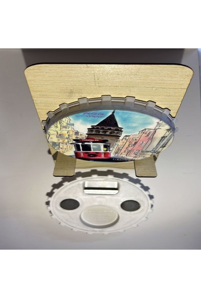 Jet Reklam Galata Kulesi Desenli Mıknatıslı Gazoz Soda Kola ve Şişe Açacağı Jet Reklam Galata Kulesi Desenli Mıknatıslı Gazoz Soda Kola ve Şişe Açacağı