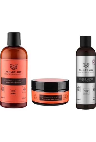 Ashley Joy Sarı ve Platin Saçlara Özel Bakım Seti