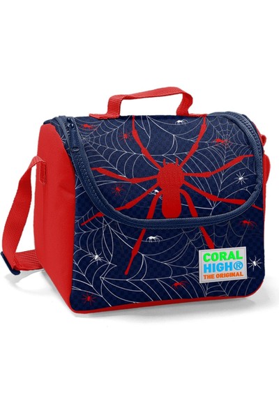 Coral High Örümcek Baskılı Termoslu Beslenme Çantası - Erkek Çocuk Coral High Örümcek Baskılı Termoslu Beslenme Çantası - Erkek Çocuk