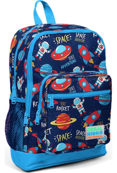 Coral High Astronot ve Uzay Baskılı Ilkokul ve Günlük Sırt Çantası - Erkek Çocuk Coral High Astronot ve Uzay Baskılı Ilkokul ve Günlük Sırt Çantası - Erkek Çocuk