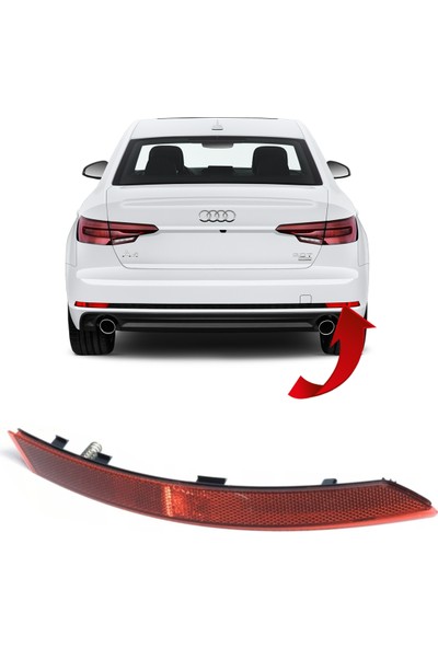 Gkl Audi A4 Sağ Reflektör 2016-2020 8W0945106 Gkl Audi A4 Sağ Reflektör 2016-2020 8W0945106