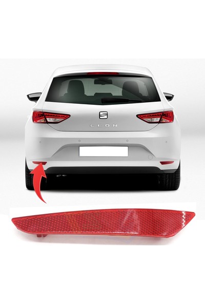 Gkl Seat Leon Sol Reflektör 2013-2017 5F0945105F Gkl Seat Leon Sol Reflektör 2013-2017 5F0945105F