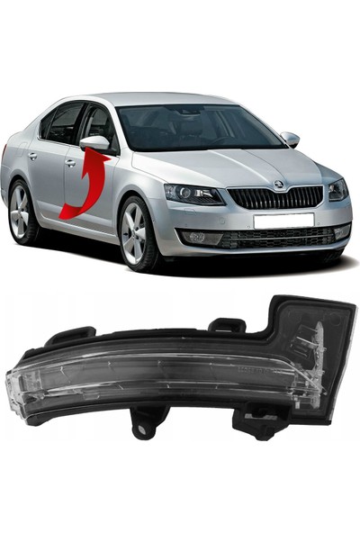 Gkl Skoda Octavia Sağ Ayna Sinyali 2013-2019 5E0949102 Gkl Skoda Octavia Sağ Ayna Sinyali 2013-2019 5E0949102