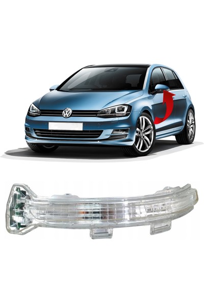 Gkl Vw Golf 7-7.5 Sol Ayna Sinyali 2013-2019 5G0949101 Gkl Vw Golf 7-7.5 Sol Ayna Sinyali 2013-2019 5G0949101